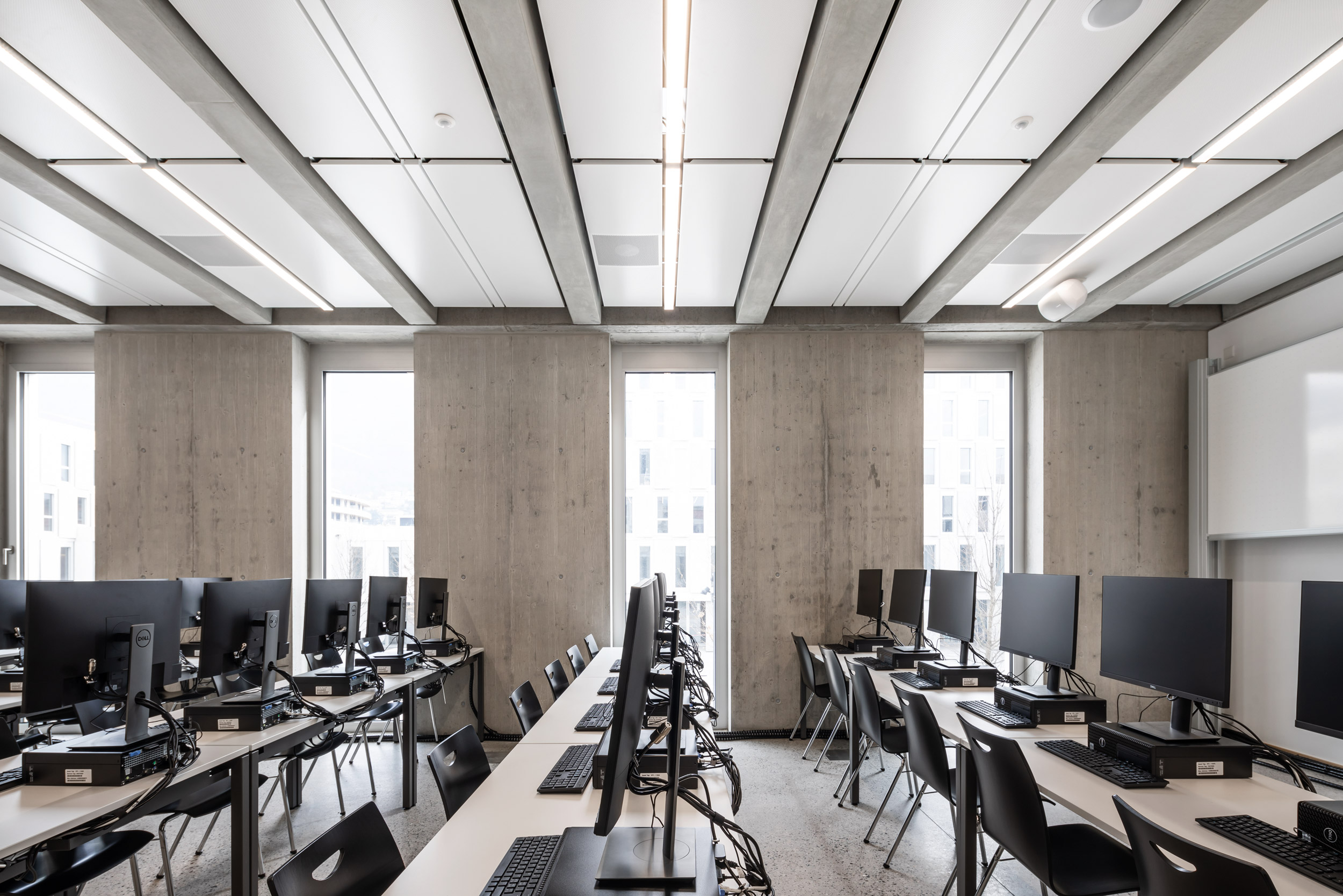 Campus universitaire USI-SUPSI, Lugano | Barcol-Air Group AG